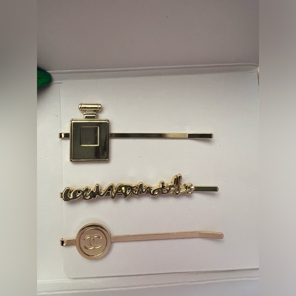CHANEL | Accessories | Chanel Hair Pins Set Of 3 Authentic Gwp From ...